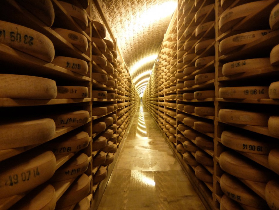 Visite des caves d’affinage Comté Juraflore au Fort des Rousses ...